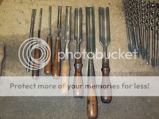 F/S Buck Bros. wood gouges