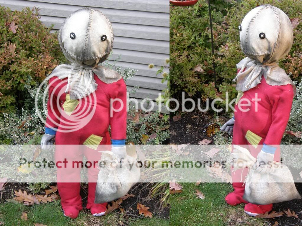 new scarecrow , sam , and "it" redone | Halloween Forum