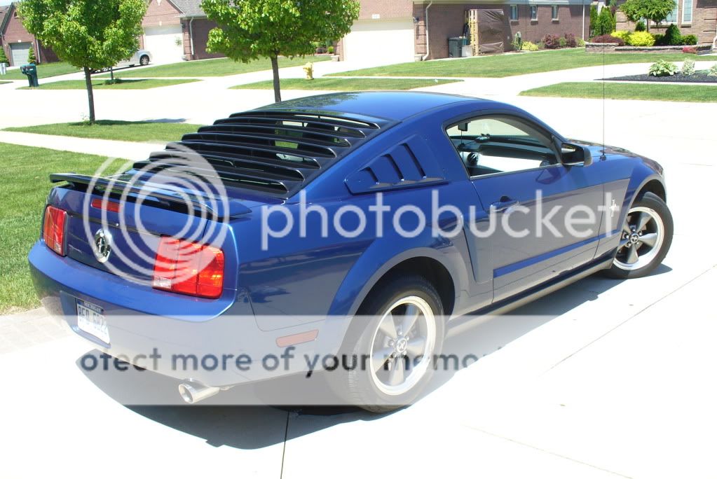 Saleen Rear Louvers | Ford Mustang Forum