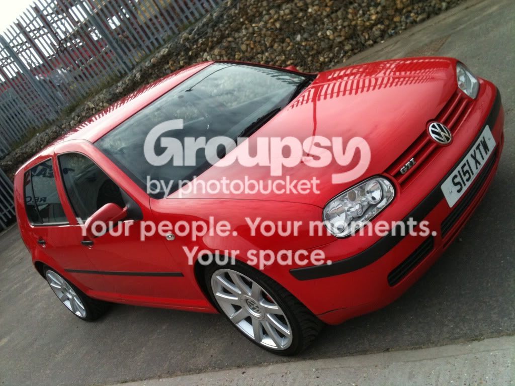Red mk4 Golf | Volkswagen Mark IV Forum