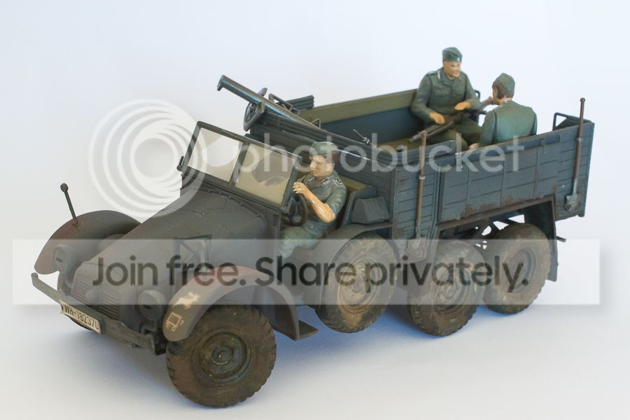 6x4 Truck Krupp Protze (Tamiya 1/35) - Ready for Inspection - Armour ...