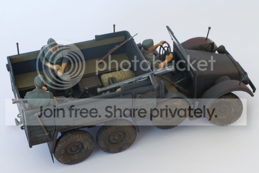 6x4 Truck Krupp Protze (Tamiya 1/35) - Ready for Inspection - Armour ...