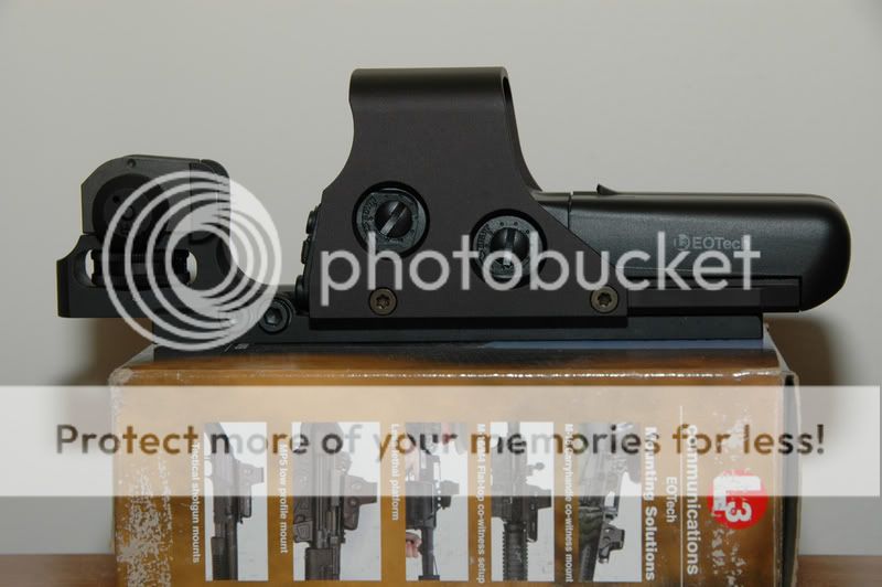 WTT EOTech 552.65 Rev F and RRA Dominator 2 EOTech mount/riser/BUIS ...
